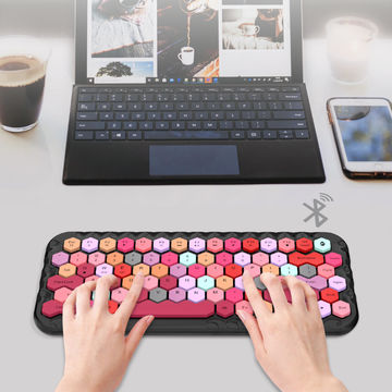 China SK-643BT OEM factory direct sales Compact size Honeycomb Keyboard ...