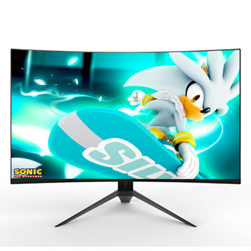 Curved Screen PC Monitors;Unique curved screen with 5mm black narrow ...