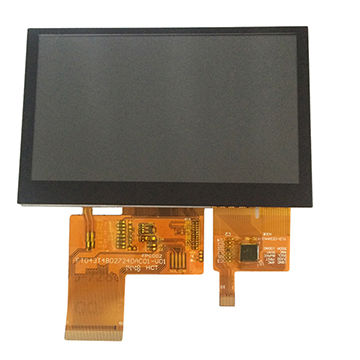 4.3" 480X272 40-pin RGB interface TFT LCD screen display with I2C CTP touch screen digitizer, 4. ...