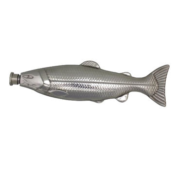 4.6oz Stainless Steel Fish-shaped Hip Flask in New Design, Wine and ...