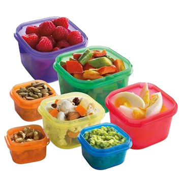 China Healthy Living BPA Free 7 Pieces Multi-color Color Coded Portion ...