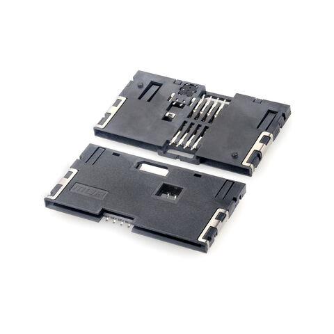 China Smart card connectors Smart card readers 8 pins SMT type Normally ...