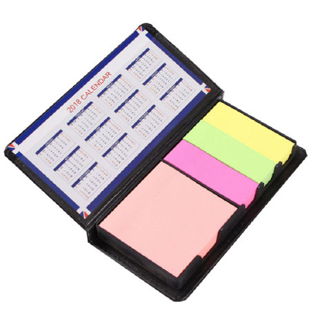 Buy China Wholesale Creative Customized Sticky Notepad Set Pu Notebook ...