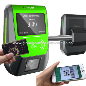 Barcode Ticket Car Bus Payment System for City Bus Smart Card Reader ...