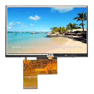 5'' Tft Display 480x272p With Resistive Touch Panel, Interface 24 Bits ...