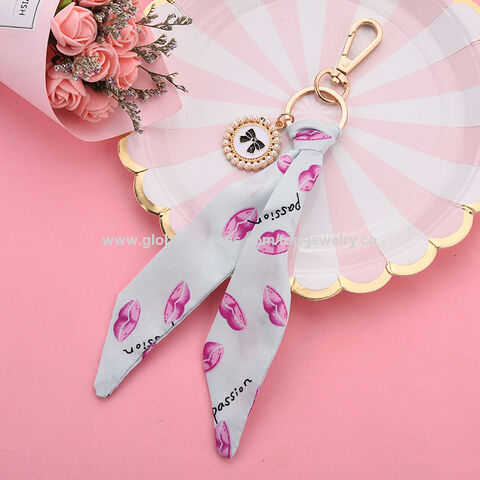 Buy Wholesale China 2020 Fancy Scarf Keychain For Bag Hanger Enamel ...