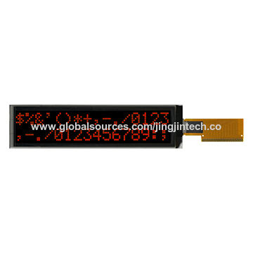 Buy Wholesale China 3.67-inch Red Oled Display Character No.16x2 ...