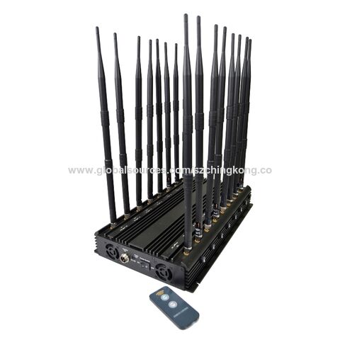 Buy Wholesale China 16 Channel Wi-fi 2.4g/5g Jammer With Infrared ...
