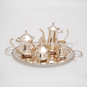 Buy Wholesale India Silver Tea Set, Silver Coffee Set & Silver Tea Set ...