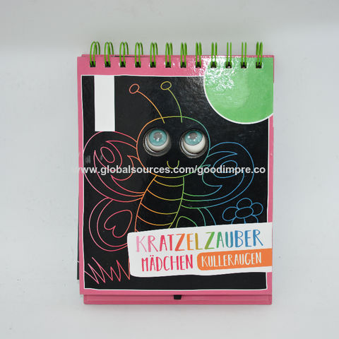 Buy Wholesale China Interesting Customized Board Color Cover Spiral Art ...