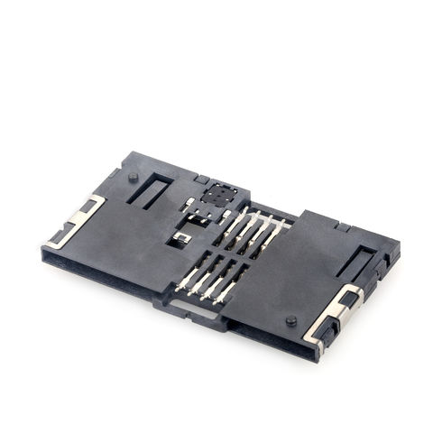 8 pin Smart card connector IC card holder sealed switch Normal open IC ...