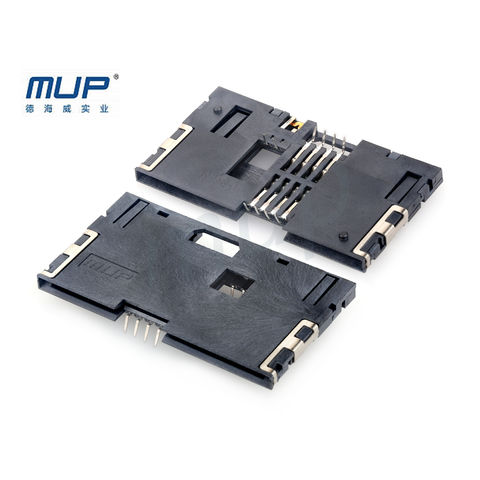 Buy Wholesale China Mup Smart Card Connector Credit Card Reader 8 Pin ...