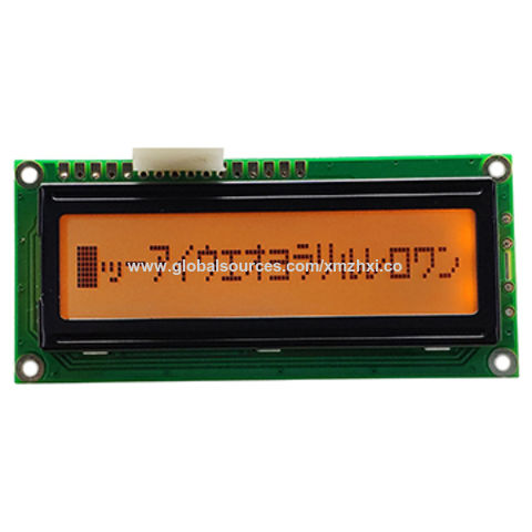 Buy Wholesale China Character Lcd Module,1601,orange Color,black Word ...