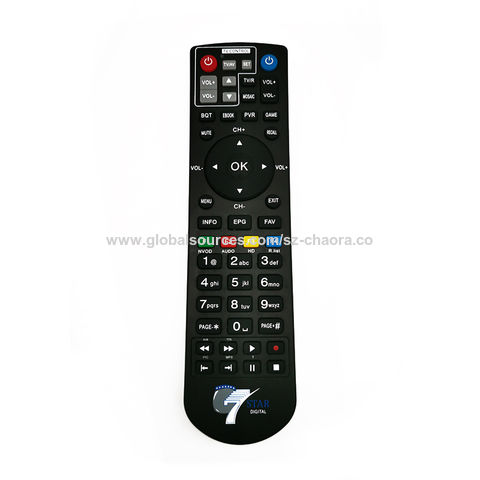 Customized Satellite Receiver Learning Functions Remote Control with 52 ...
