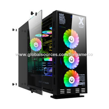 China D-X Gaming Computer Case with Tempered Glass Panel on Global ...