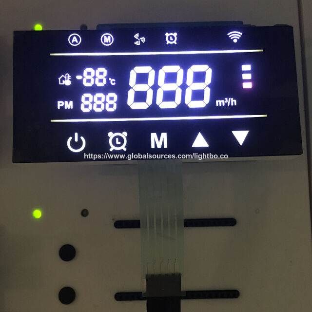 Buy Wholesale China Customized Ultra bright white / red 7 Segment LED ...