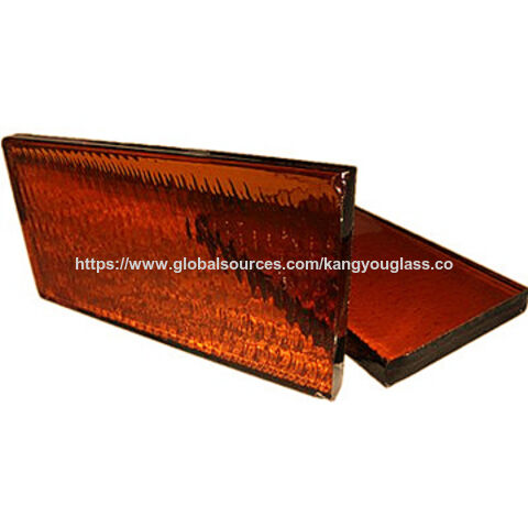 Buy China Wholesale Amber Glass Block & Amber Glass Block $3.5 ...