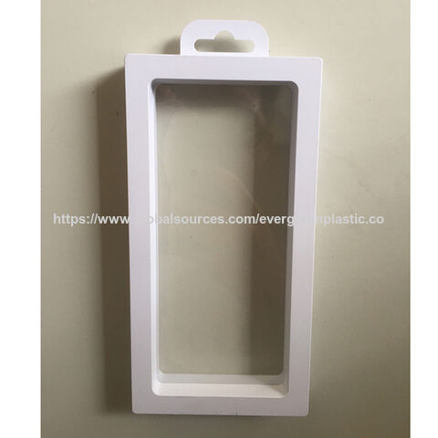 Plastic suspended packaging display box with transparent film, gift ...