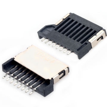 China 8 PIN H2.0mm Micro SD Card Connector Memory card connectors on ...