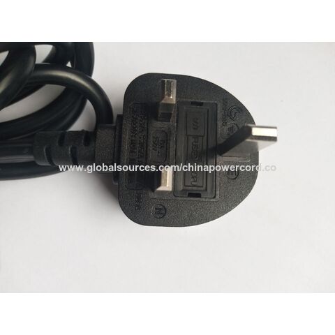China 3A 250V standard UK power cords on Global Sources,BS Power Cord ...
