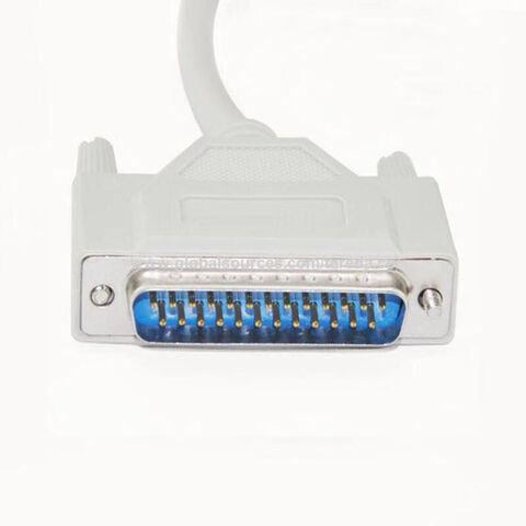 China DB25 to DB 9 pin printer cable,Nickel-plated connector, good ...