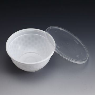 900ml Round Bowl-shaped Food Container, Made Of Pp Material, Measures ...