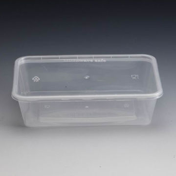 650ml Rectangle-shaped Food Container, Made Of Pp Material, Body Size ...