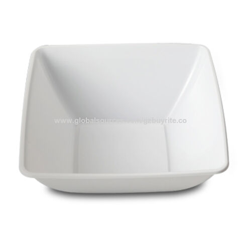 Buy Wholesale China Big Square Deep Salad Bowl,size :27.6x27.6cm, Made ...