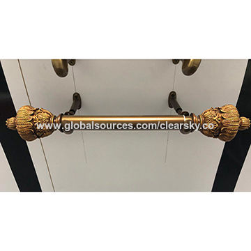 Classic Curtain Rod Finials, Curtain Rod Finial Resin - Buy China ...