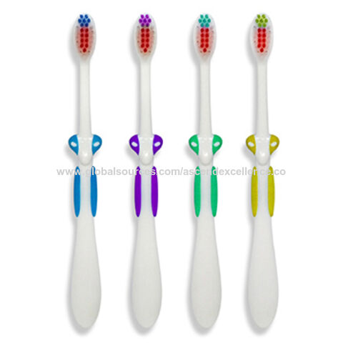KTB-221 Kids' Toothbrushes with Cute Animal Design, Kids Toothbrushes ...