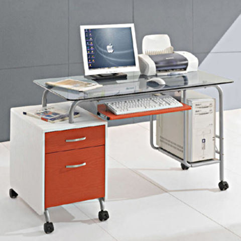 Buy Wholesale China Computer Table With Two Drawers, Available In ...