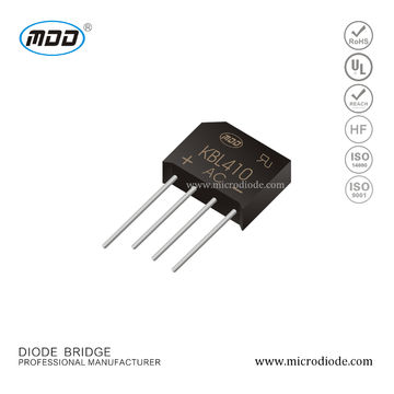 Buy Wholesale China Kbl Bridge Rectifier Kbl410 4a 1000v & Bridge Diode ...