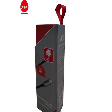 Lightning cable packaging paper box for iPhone /iPad/iPod, paper box ...