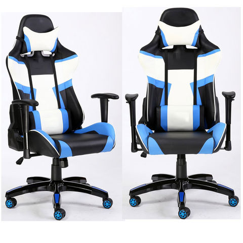 Sport racing car gaming chair with metal frame, gaming chair with metal ...