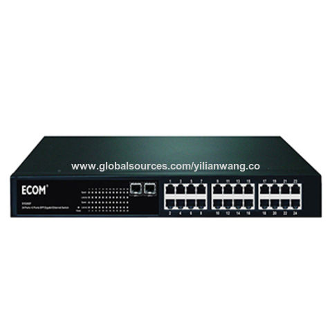 China Fast Switch 24 Port 10/100/1000M +2SFP Gigabit Ethernet Switch ...