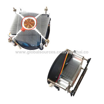 PC cpu cooler fan & heatsink with copper center for Intel lga1150 ...