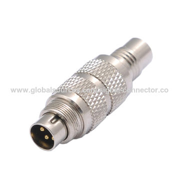 Buy Wholesale China Ip68 M9 4pin Male Connector For Over Molding & M9 ...
