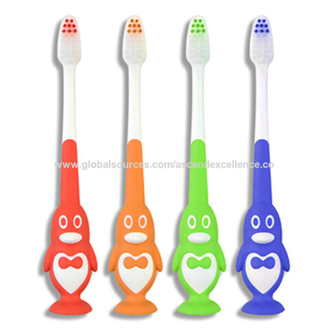 Buy Wholesale China Ktb-210 Kids' Toothbrushes With Cute Animal Designs ...