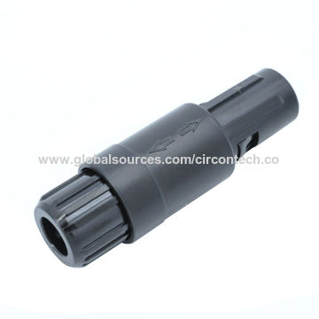 Buy Wholesale China 1p Straight Plug, With Cable Collet, 2 To 14 Pin ...