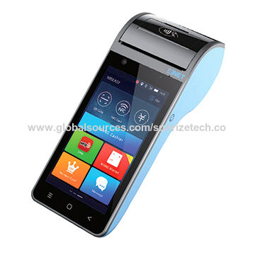 Buy Wholesale China Android System Touch Screen Handheld Pos Terminal Support Wi-fi, Bluetooth ...