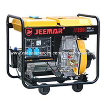 5kVA 220V 1Phase 50Hz Diesel Generator Set, Open type diesel generator ...