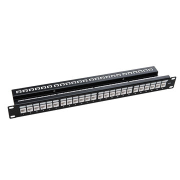 24-port Patch Panel with Cable Manager, Patch Panel Fiber Patch Panel ...