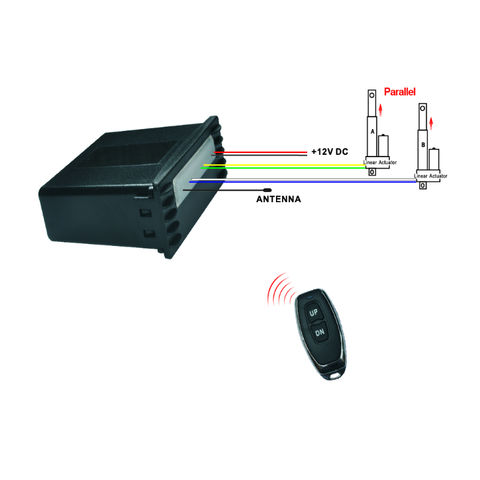 Buy Wholesale China 12v Dual Linear Actuator Controllers Ip65 With Two ...