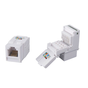 6P6C CAT.3 Tooless Keystone Jack with High Impact/Flame Retardant ...