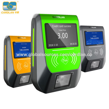 Bus Ticket Pos System Qr Code Pos Terminal Bus Validator Pos With Card ...