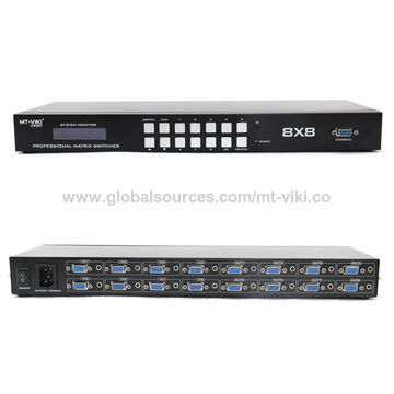 Buy Wholesale China Mt-viki Vga Matrix Switch 8x8 Engineer Quality 3d ...