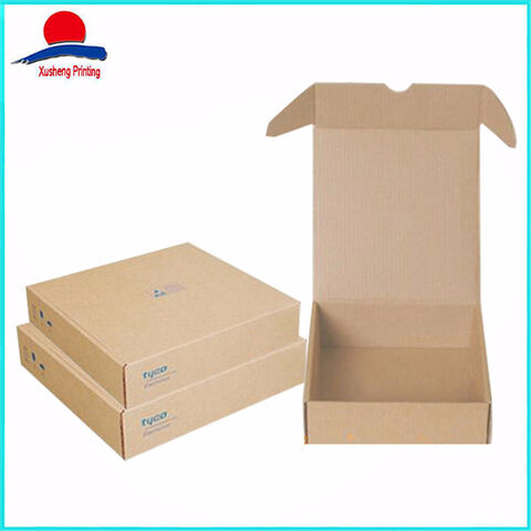 Buy Wholesale China E Flute Corrugated Box, Custom Size Kraft Paper Box & Corrugated Box at USD ...