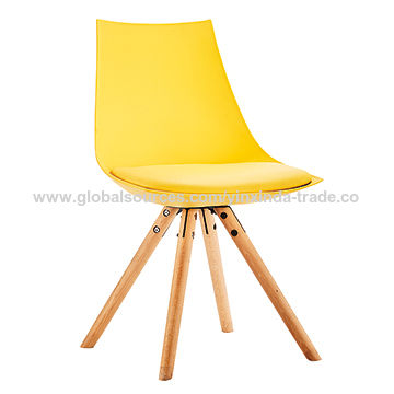 Wholesale Chinese Plastic Chairs With Upholstered Cushion, Used For ...
