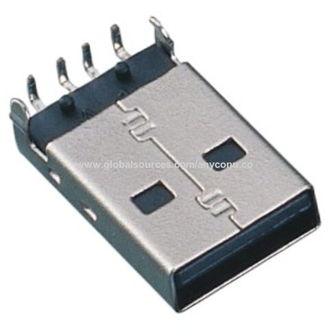 Supplier Of Usb 2.0 Connector Male Part With Right Angle - Expore China ...