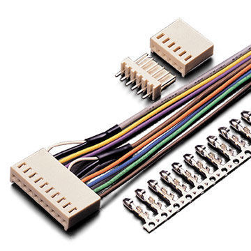 Wire Harnesses for Disconnectable PCB Connectors in Crimp Style, 0.100 ...